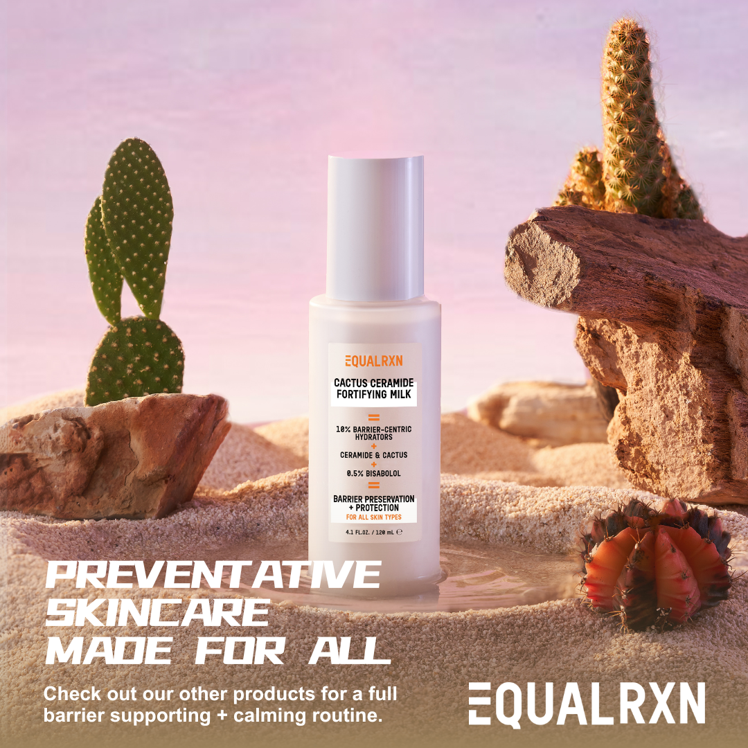Cactus Ceramide Fortifying Milk – Hydrating Facial Milky Toner – EqualRXN